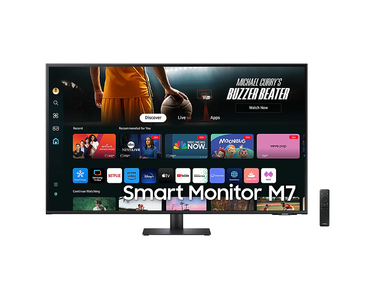 Samsung 43" M7 4K UHD Flat Smart Monitor M70D - Igoteck