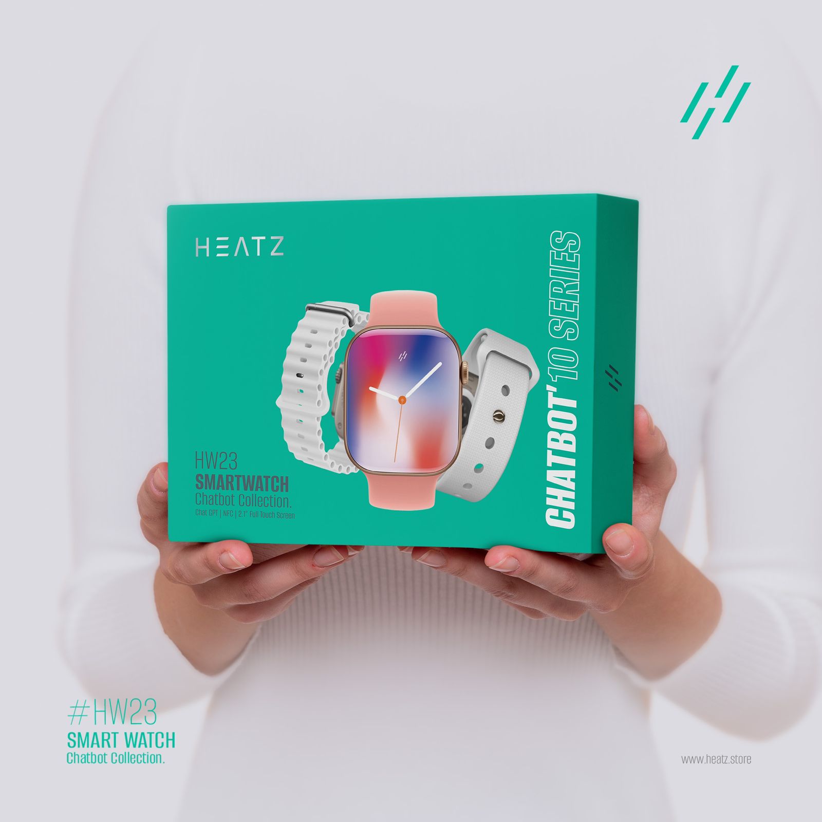 Heatz HW23 SmartWatch Chatbot Collection - Igoteck